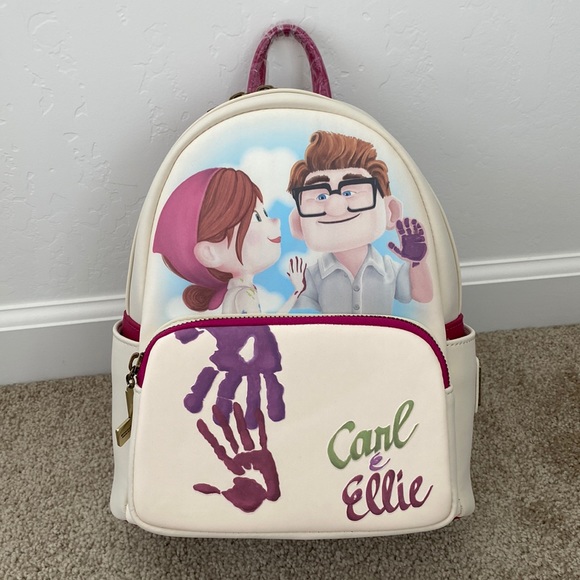 Loungefly | Bags | 220 Fall Convention Loungefly Disney Pixar Up Carl And Ellie Mini Backpack ...